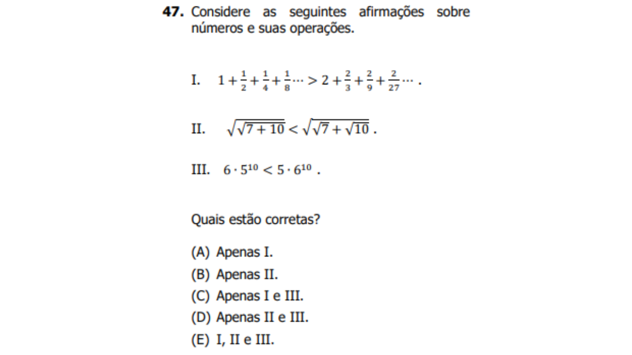 Soma infinita de uma PG
